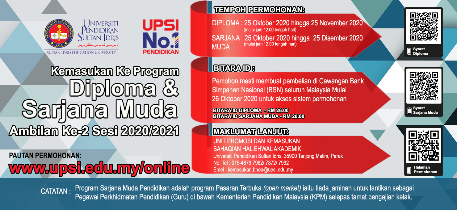 Program Yang Ditawarkan Di Upsi - Oldmymages