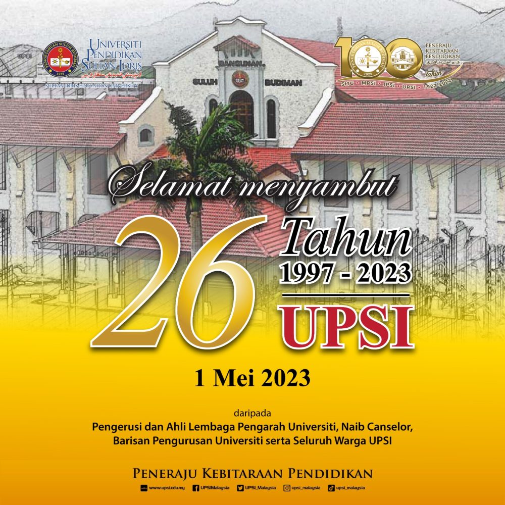 HOME - UPSI | Portal Rasmi Universiti Pendidikan Sultan Idris