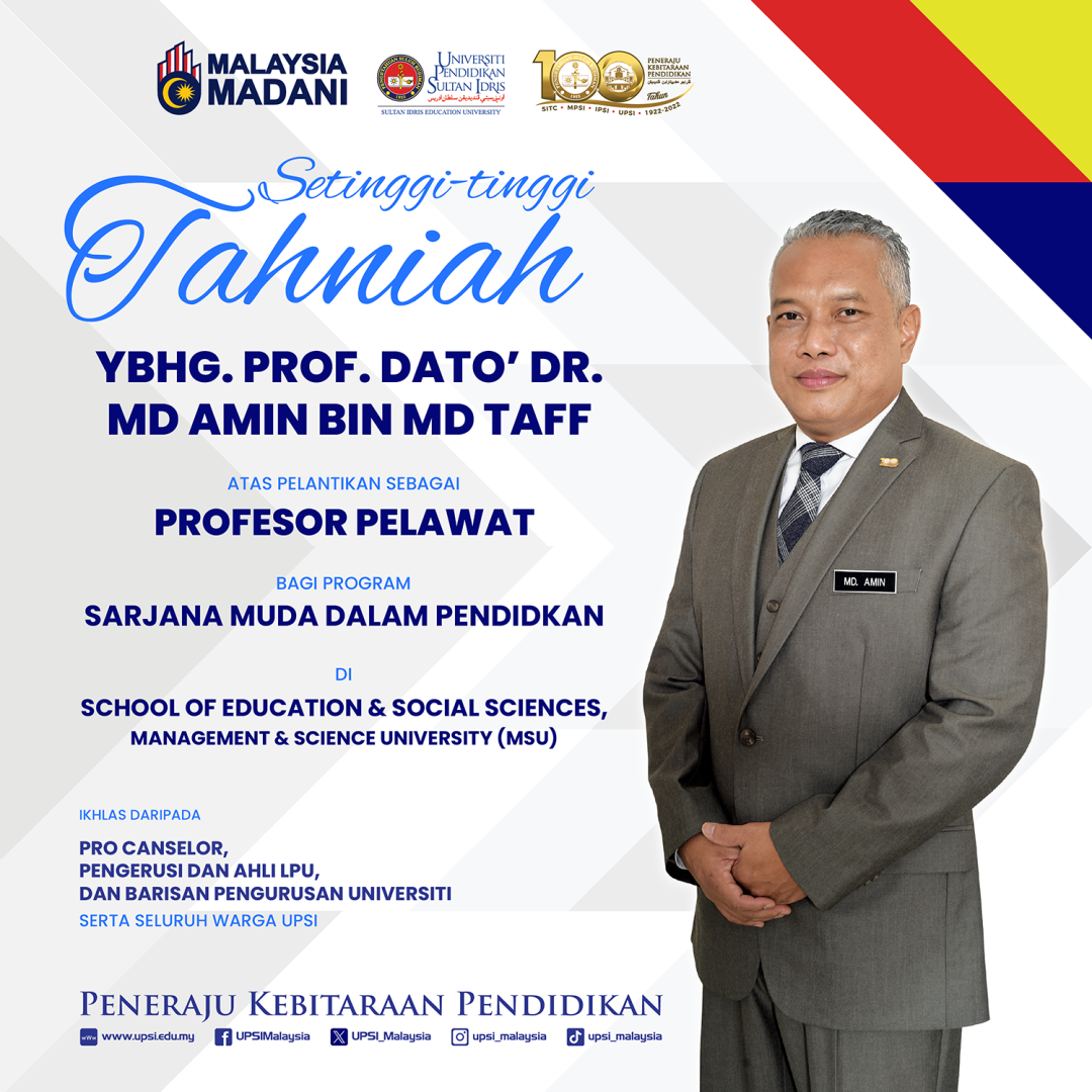 HOME - UPSI | Portal Rasmi Universiti Pendidikan Sultan Idris