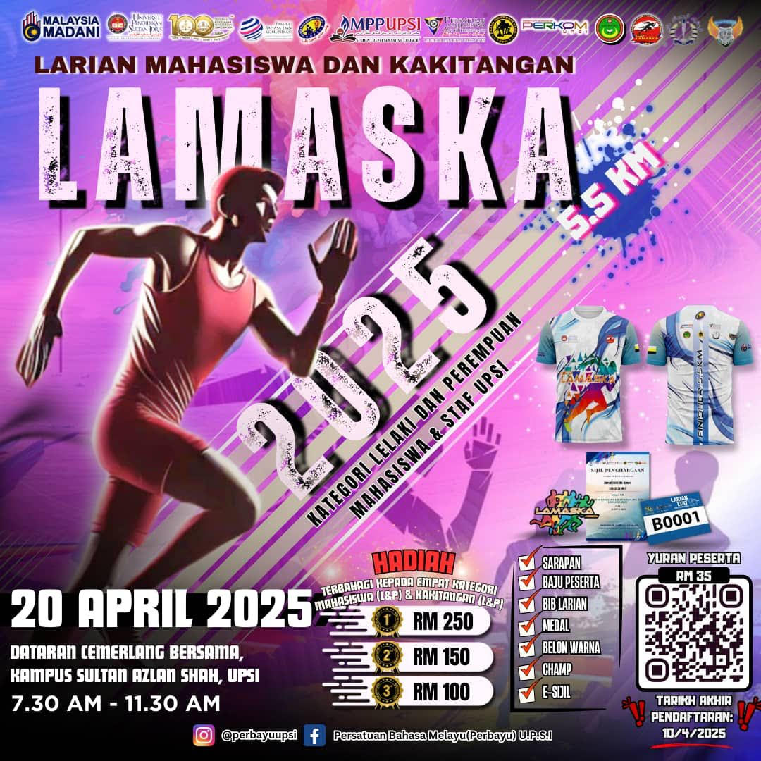 LAMASKA 2025 - UPSI | Portal Rasmi Universiti Pendidikan Sultan Idris