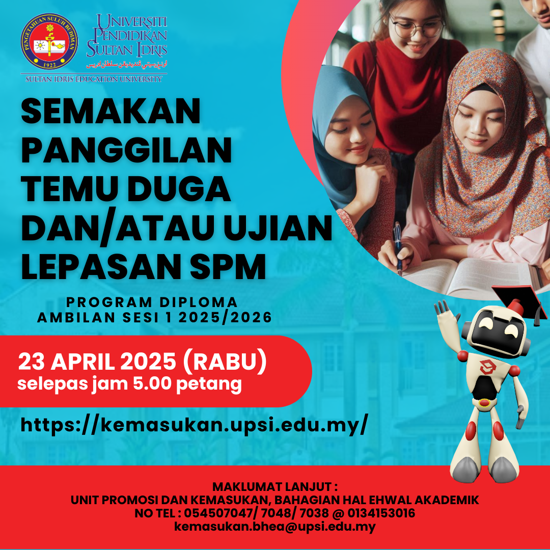 HOME - UPSI | Portal Rasmi Universiti Pendidikan Sultan Idris